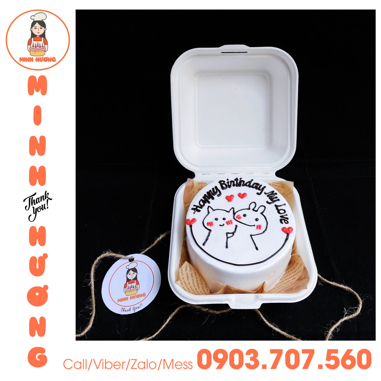 Bánh Kem Mini Da Dạng và Ngon - Tiệm Bánh Kem Minh Hương