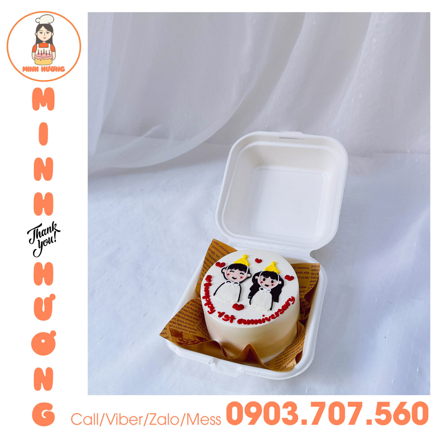 Bánh Kem Mini Da Dạng và Ngon - Tiệm Bánh Kem Minh Hương
